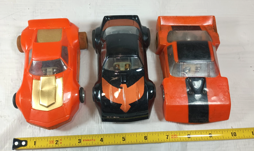 Parma Vtg Womp Womp Toy Slot Car Lot w/3 Firebird Corvette - Untested ...