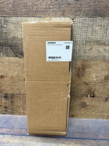 Siemens VTO2004-U3 Cerberus Pro Fire Alarm Option Module Mic. NIB | eBay