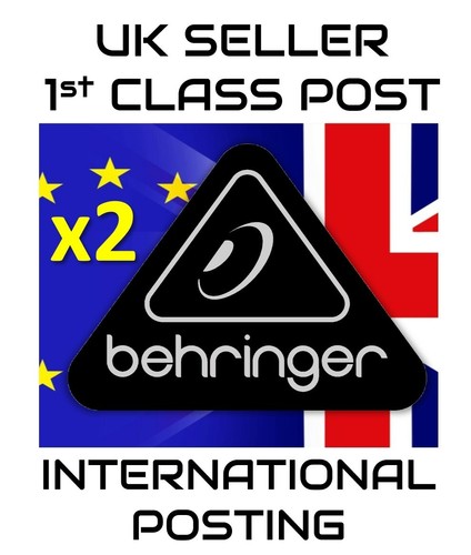 Behringer Speaker Badge Logo Sticker - Aftermarket | eBay