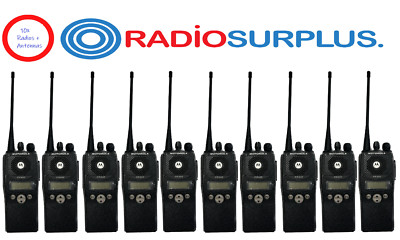 Motorola PR400 Limited Keypad UHF Radio AAH65RDF9AA3AN and PMAE4016 ...