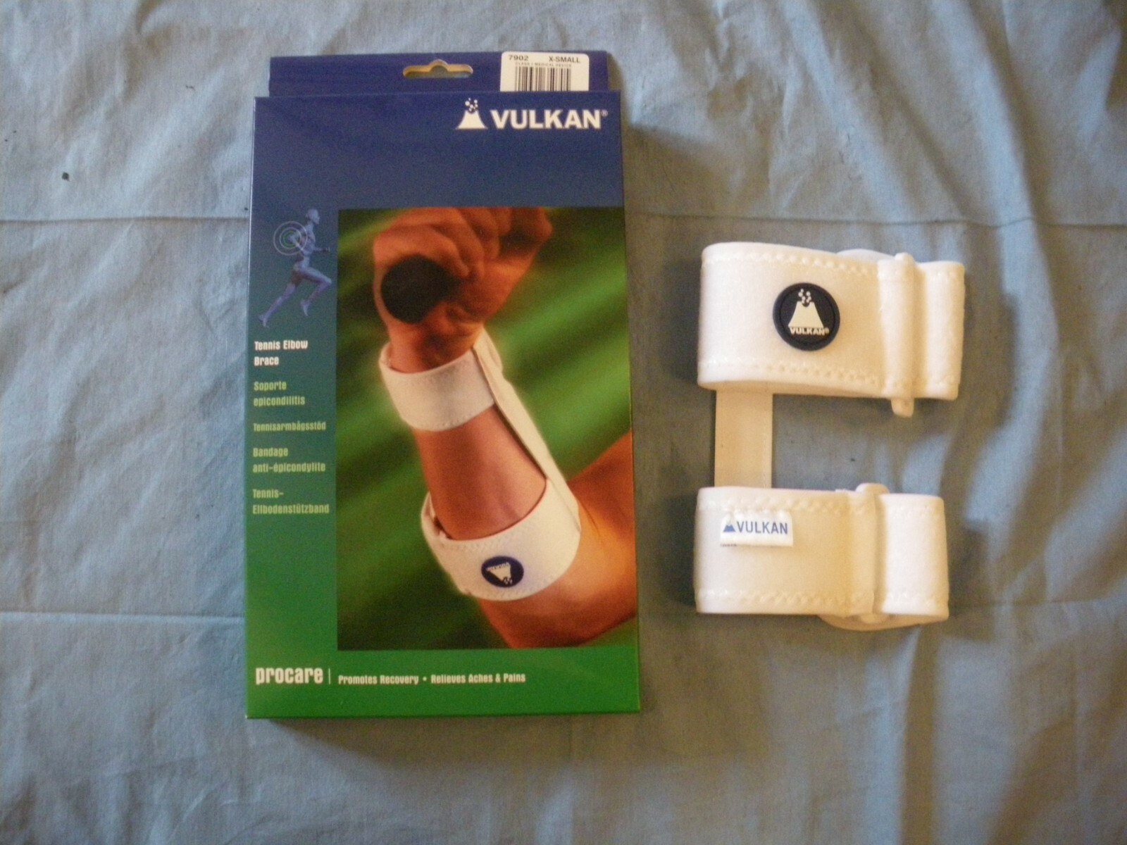 Vulkan 7902 Tennis Elbow Golfer Brace Double Strap Support | eBay UK