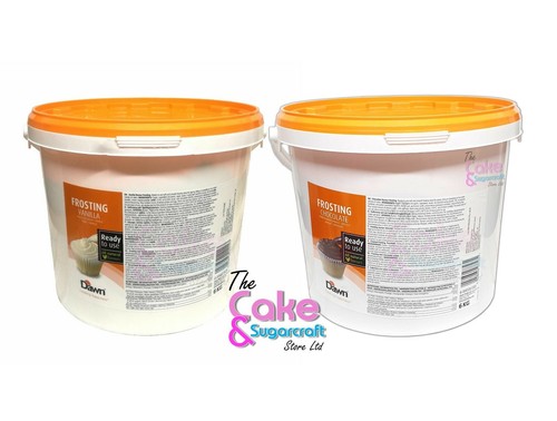 Vanilla Frosting Ready to Use Cupcake Chocolate Frosting 6kg Dawn Foods | eBay UK