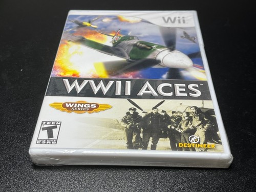 WWII ACES (NINTENDO WII 2008.) 🔥Fast Shipping🔥Factory Sealed see pics ...