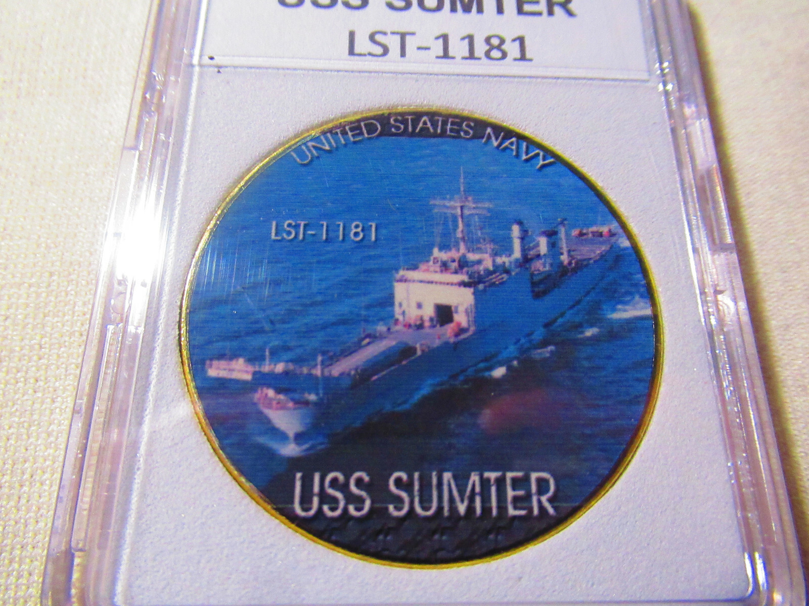 US NAVY - USS SUMTER (LST-1181) Challenge Coin | eBay
