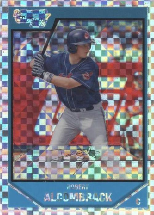 2007 Bowman Chrome - Prospects Bobby Alcombrack #BC4 X-Fractor /275 (RC ...
