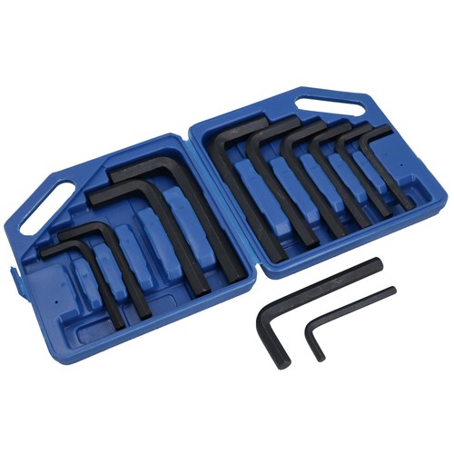 Jumbo Allen Hex Key Set Metric AF Imperial 12pc Set Large Sizes Allan ...