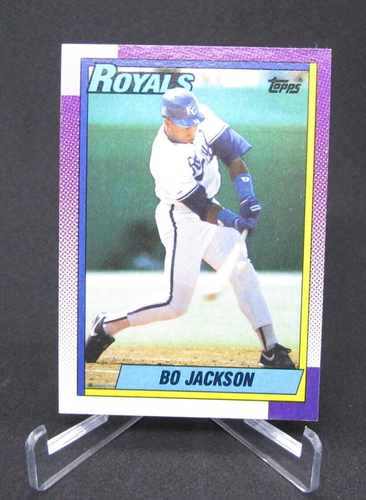 1990 Topps Bo Jackson Kansas City Royals Baseball Card (A24) | eBay