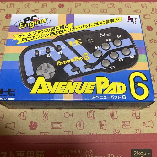 PC-Engine Avenue Pad 6 Controller Continuous-fire HE system game japan ...