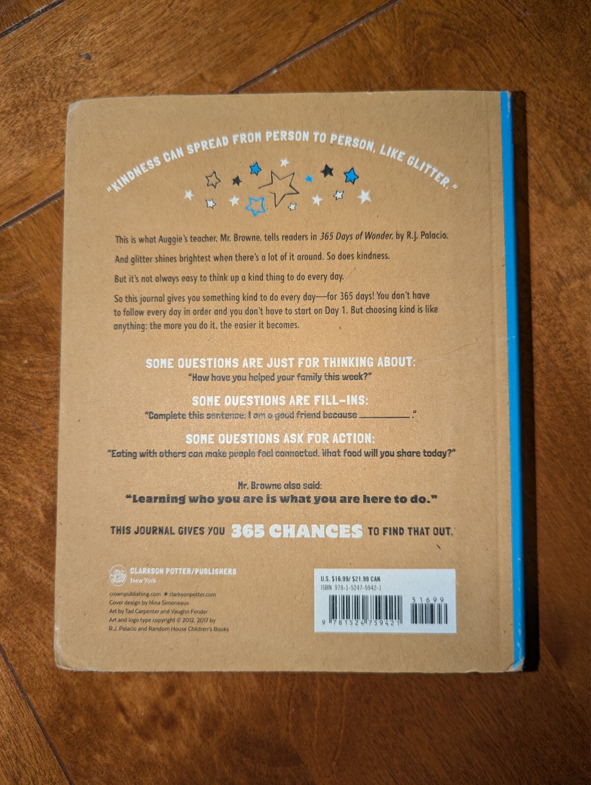 Choose Kind Journal : Do One Wonderful Thing Every Day (a Wonder ...