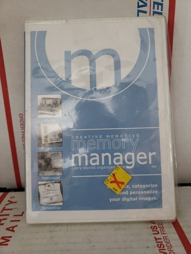 NEW SEALED Creative Memories Memory Manager CD-ROM ~ Shelf162f | eBay