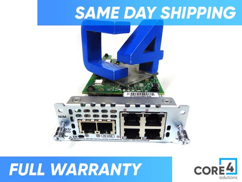 CISCO NIM-2FXS/4FXOP 2PT FXS/FXS-E/DID AND 4PT NETWORK INTERFACE MODULE ...