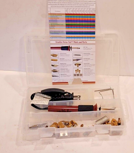 Walnut Hollow Creative Versa-Tool -#23906 + Case & Extra Points and ...