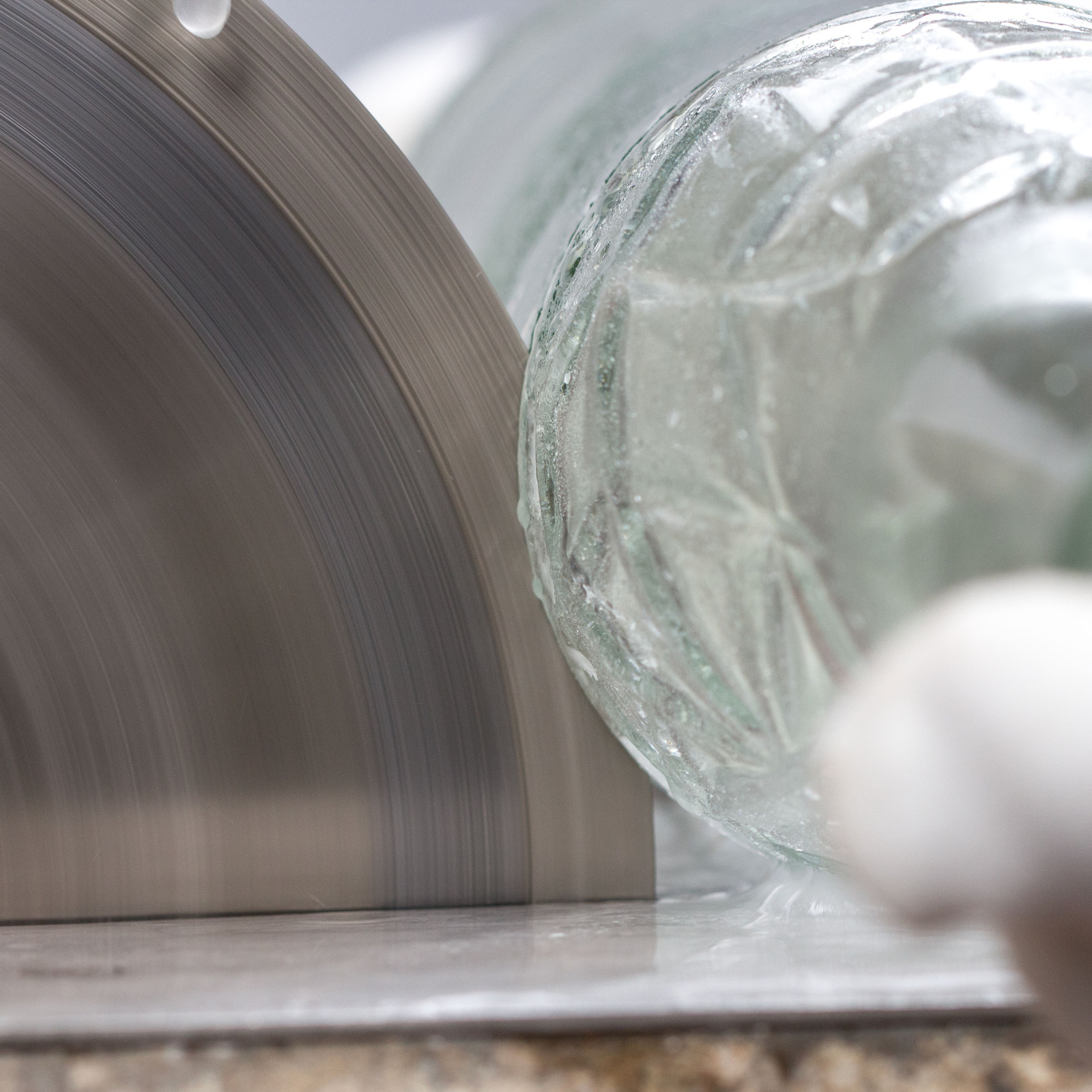 14 inch SINTERED Diamond Lapidary Saw Blade Cuttiing Disc Arbor 1 ...