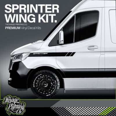 Sprinter Wing Vinyl Decal Kit - ALL SPRINTERS - Stickers - Camper vinyl ...