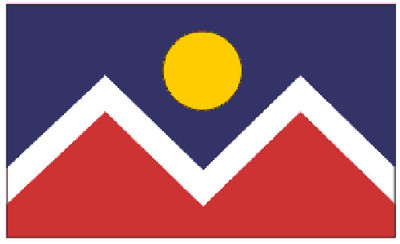 City of Denver Flag 3x5 ft Colorado CO Rocky Mountain Mile High Rockies ...