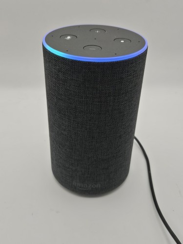 Amazon Echo 2nd Generation Alexa Smart Speaker Dolby Charcoal Fabric | eBay