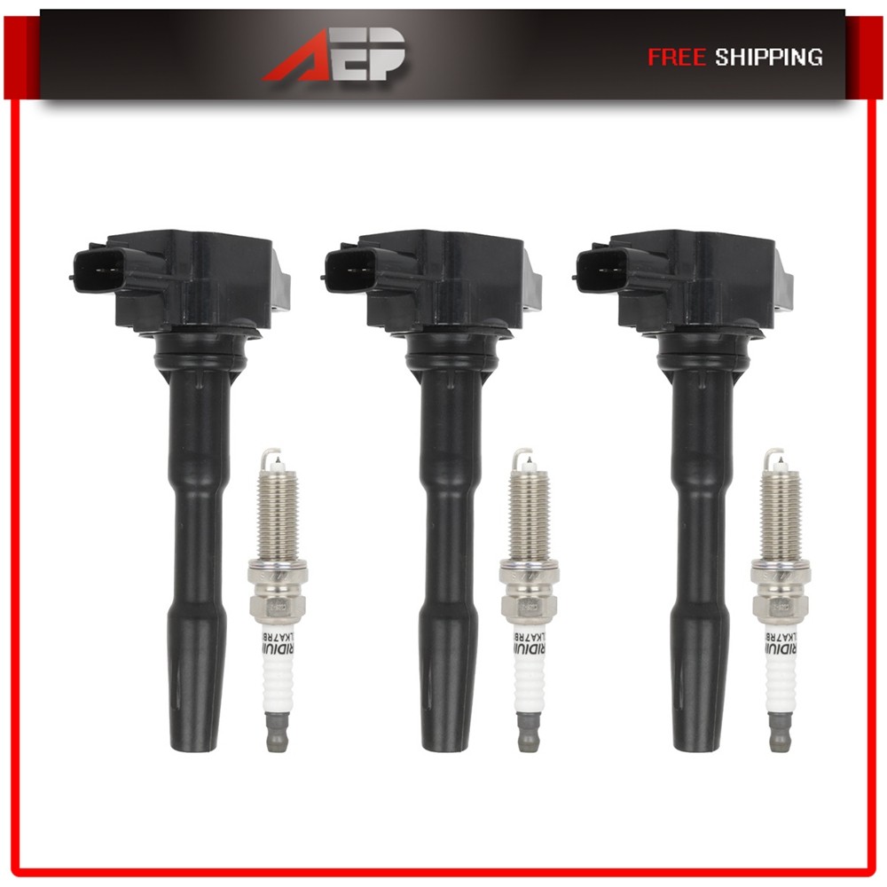 3* Ignition Coils & 3* Spark Plugs For 2016-2017 Smart Fortwo 0.9L | eBay