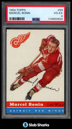1954 TOPPS #59 MARCEL BONIN RC ROOKIE PSA 4 | eBay