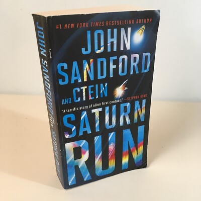 Saturn Run by John Sandford and Ctein ***Free Shipping/Each Additional ...