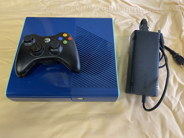 Microsoft Xbox 360 E Special Edition Blue Bundle 512GB Blue Console for ...