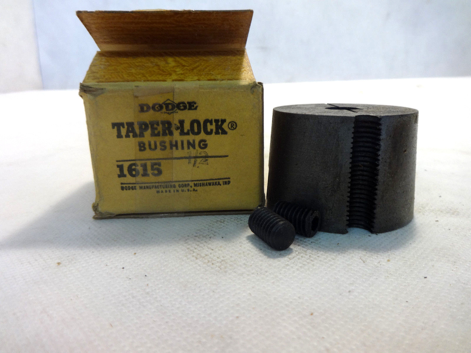 NEW IN BOX DODGE 1615 TAPER LOCK BUSHING 1/2" | eBay