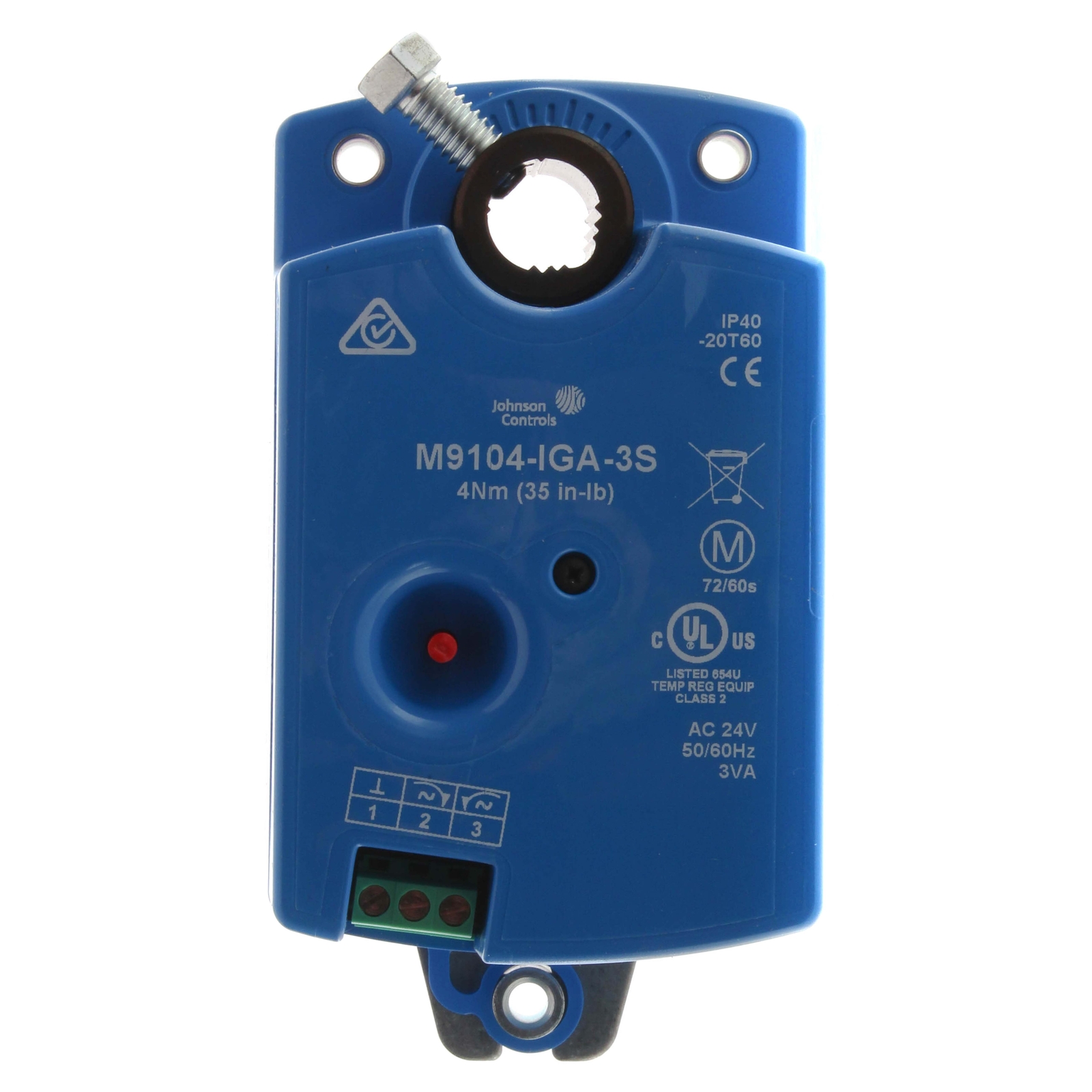 Johnson Controls M9104-IGA-3S Direct Mount Actuator, 35 lb-in. | eBay