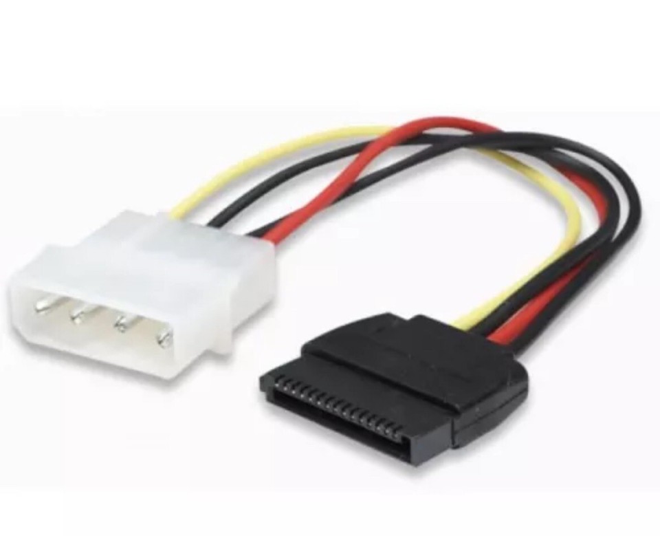 Manhattan Serial ATA Power Cable SATA Molex 4pin M / SATA 15pin F ICOC ...