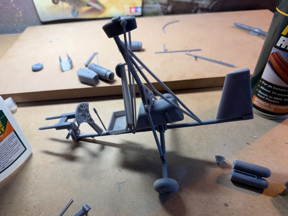1/12 resin 3d printed little nellie james bond autogyro kit | eBay UK