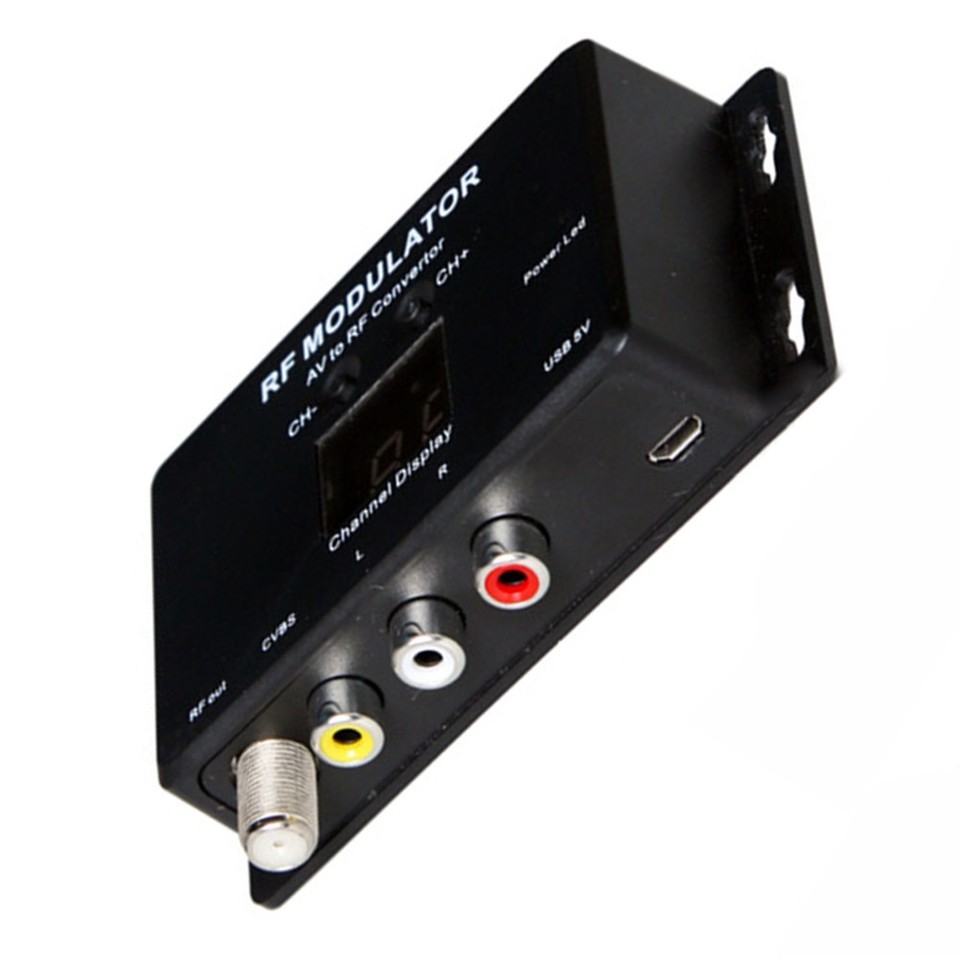 RF Modulator with USB Power Supply Efficient and User Friendly for Home ...