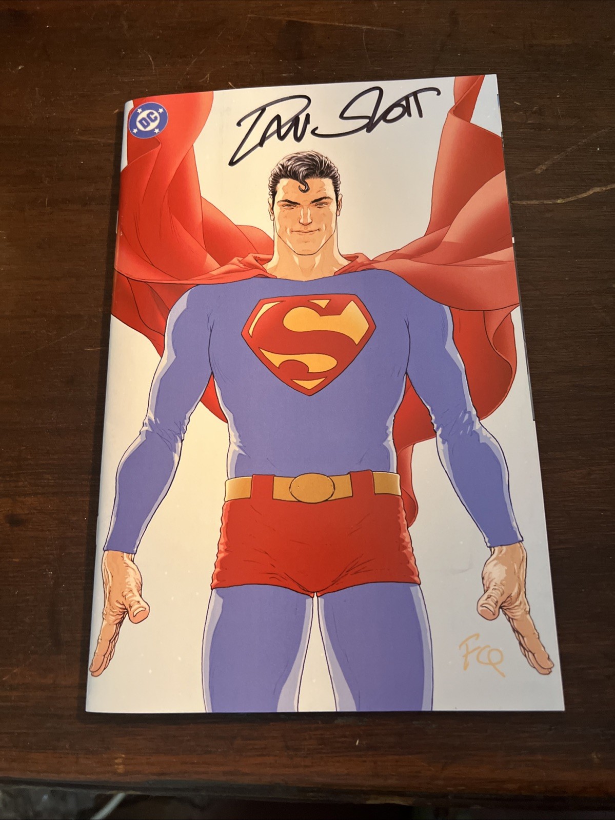 Superman Unlimited #1 2025 1:100 Quitely Virgin Variant Signed By Dan ...
