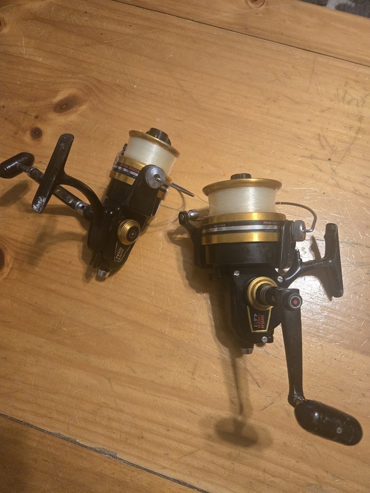LOT OF 2 PENN Fishing Reels - Power 850 SS AND 550 SS PENN SPINNING ...