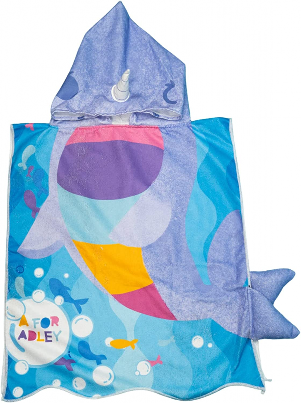 A FOR ADLEY Merch, Magic Narwhal Towel Designed by Adley for Kids That ...