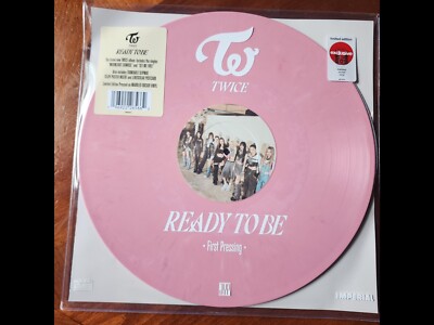 TWICE READY TO BE VINYL LP Target Exclusive Marble Orchid Color (First ...