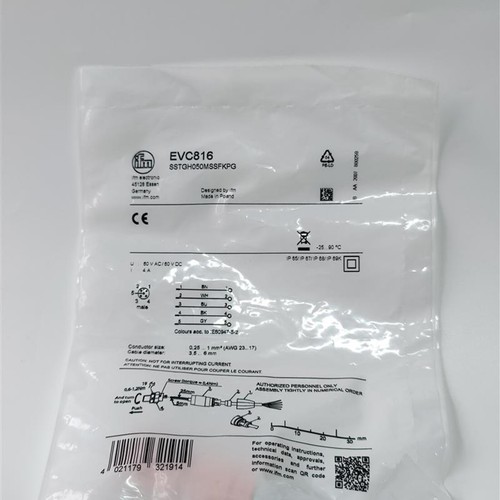 NEW 1PC For IFM EVC816 connection plug Free Shipping | eBay