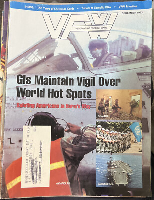 VFW Magazine December 1993 Veterans of Foreign Wars Combat | eBay