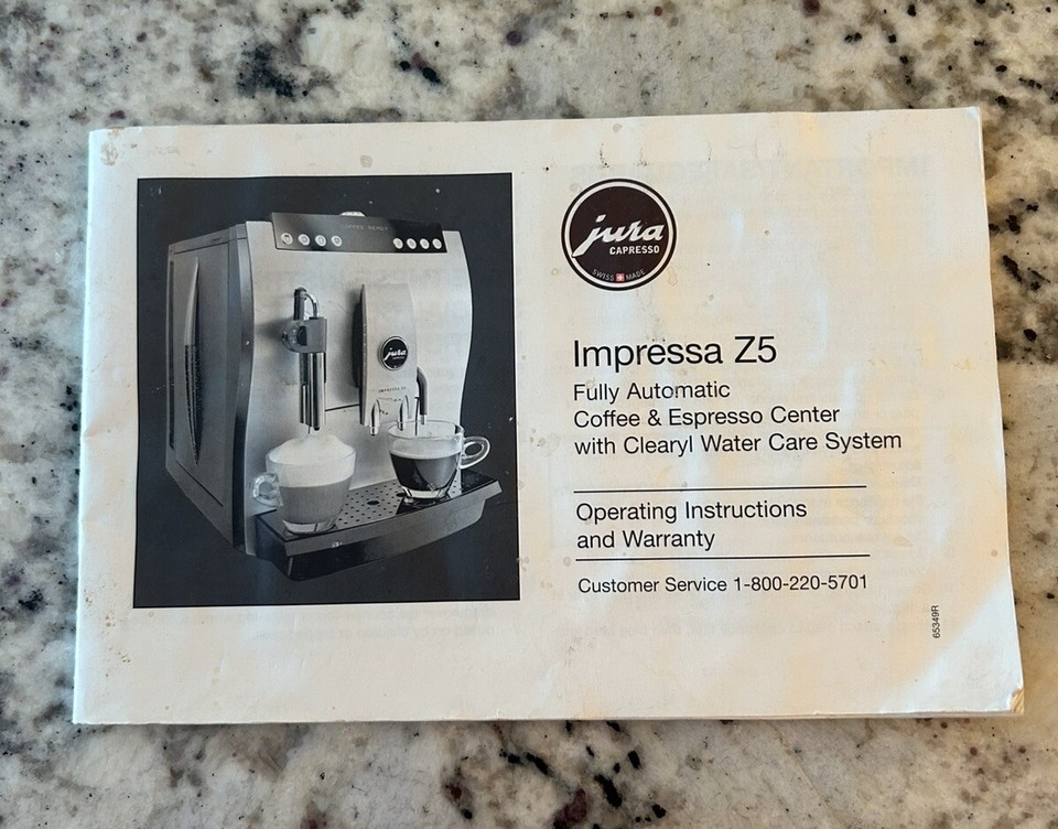 Jura Capresso Impreza Z5 Plastic Venting Tip New Replacement Part | eBay