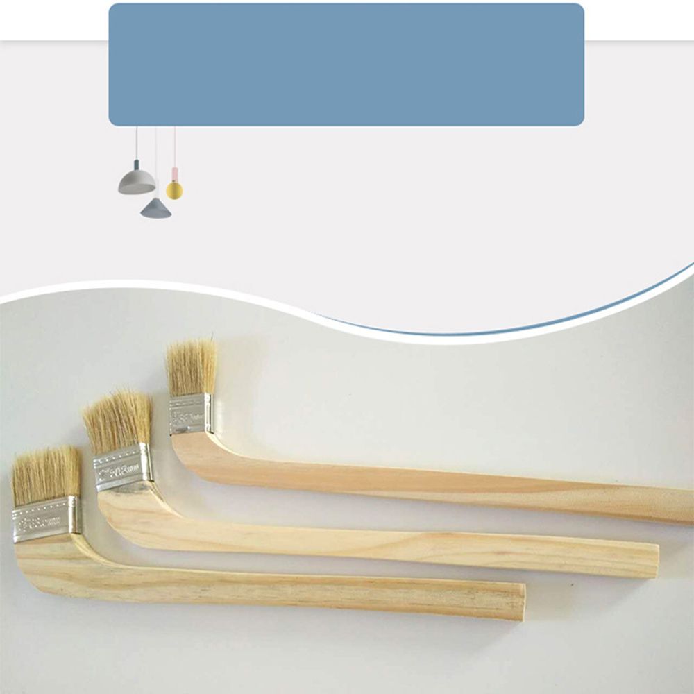 Paint Brushes Side Curved Brush Lengthened Elbow Brushes Dust Cleaning ...