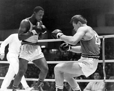1964 USA Gold Medalist Boxer JOE FRAZIER Glossy 8x10 Photo Print ...
