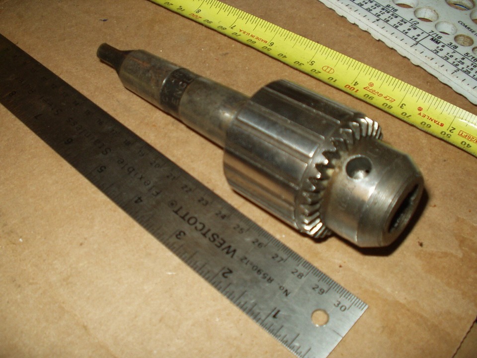 JACOBS DRILL CHUCK 6A WITH #2 MORSE TAPER 0 - 1/2"CAP | eBay