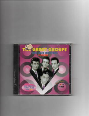 GREAT GROUPS - LOST MASTERS VOL 1-BRAND NEW CD | eBay
