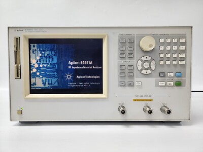 Agilent E4991A RF Impedance/Material Analyzer, 3 GHz, E4991A Test Head ...