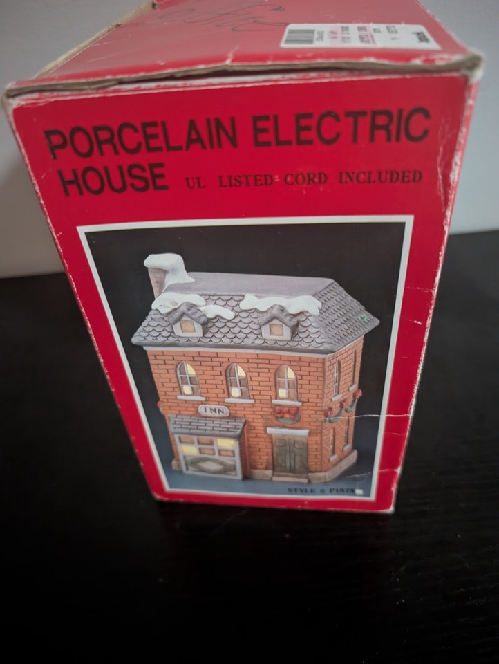 St. Nicholas Square Post Office Christmas Village Collection w/ Box ...