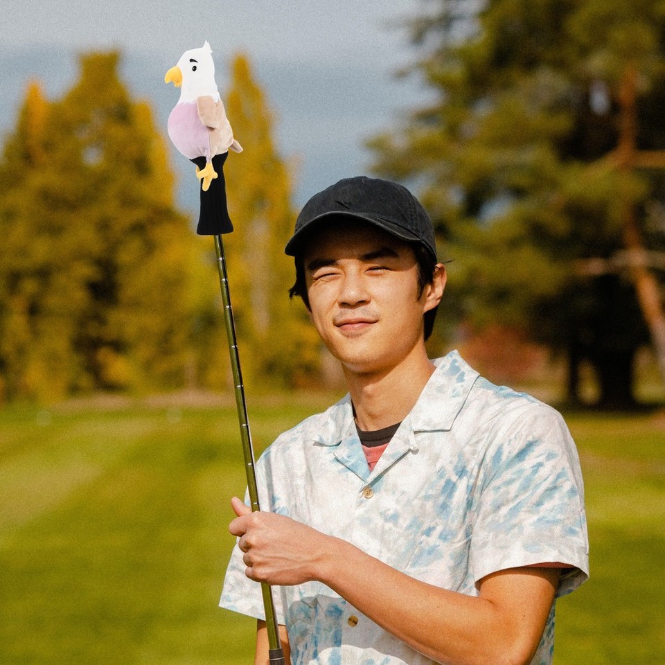 Cartoon Vogel Golfs Club Cover Geschmeidige Golfs Club Head Sleeve ...