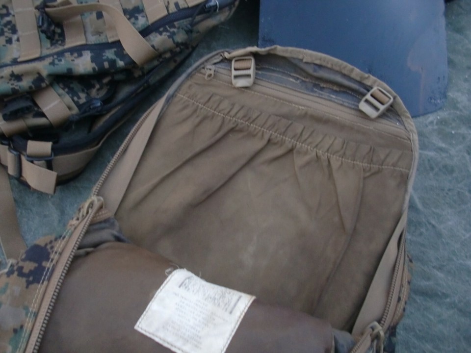 USMC MARPAT ILBE Assault Pack - Flexible Plastic Frame Sheet Panel ...