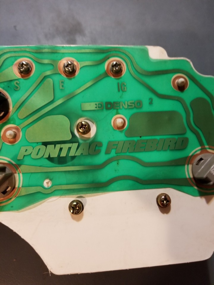 1986-1992 Pontiac Firebird Trans Am Instrument cluster Gauges ...