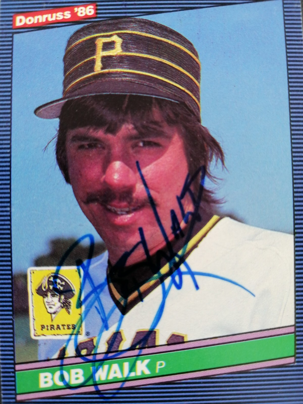 1986 Donruss SIGNED: Bob Walk, PIRATES #430 | eBay
