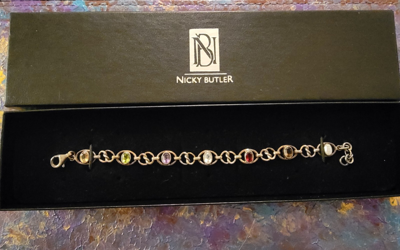 Nicky Butler Multi Stone Bracelet | eBay