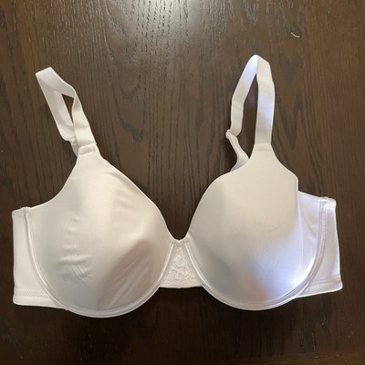 Vanity Fair Smoothing Bra 40D Underwire Full Coverage Satin 76528 ...