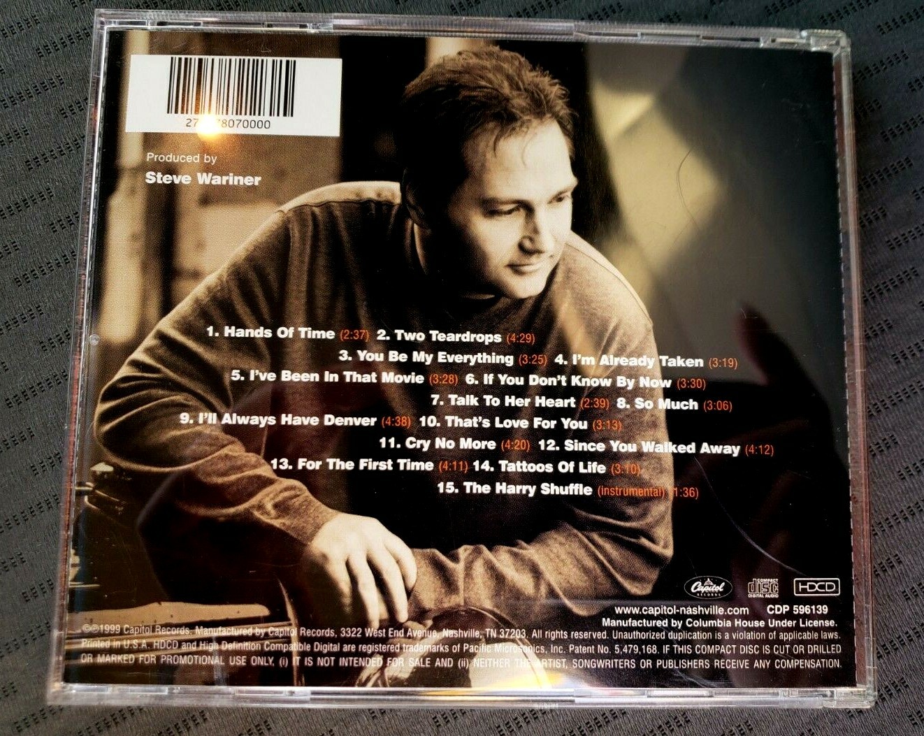 Two Teardrops by Steve Wariner (CD, May-1999, Capitol) 724349613928| eBay