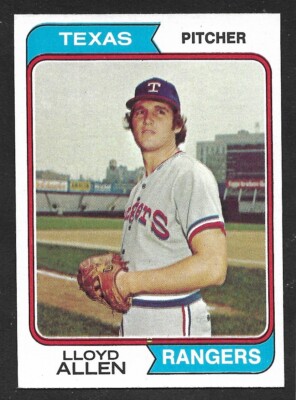 1974 TOPPS #539 Lloyd Allen TEXAS RANGERS EX-MINT A | eBay